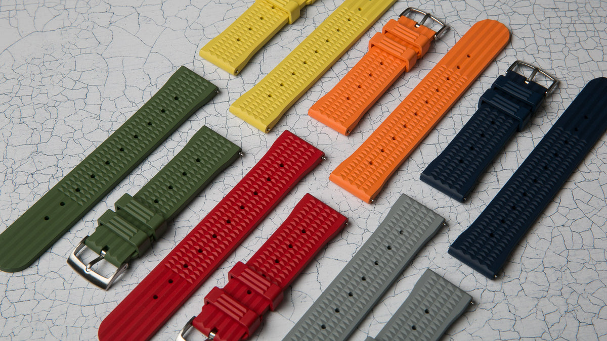 Waffle FKM Rubber Straps – North Straps
