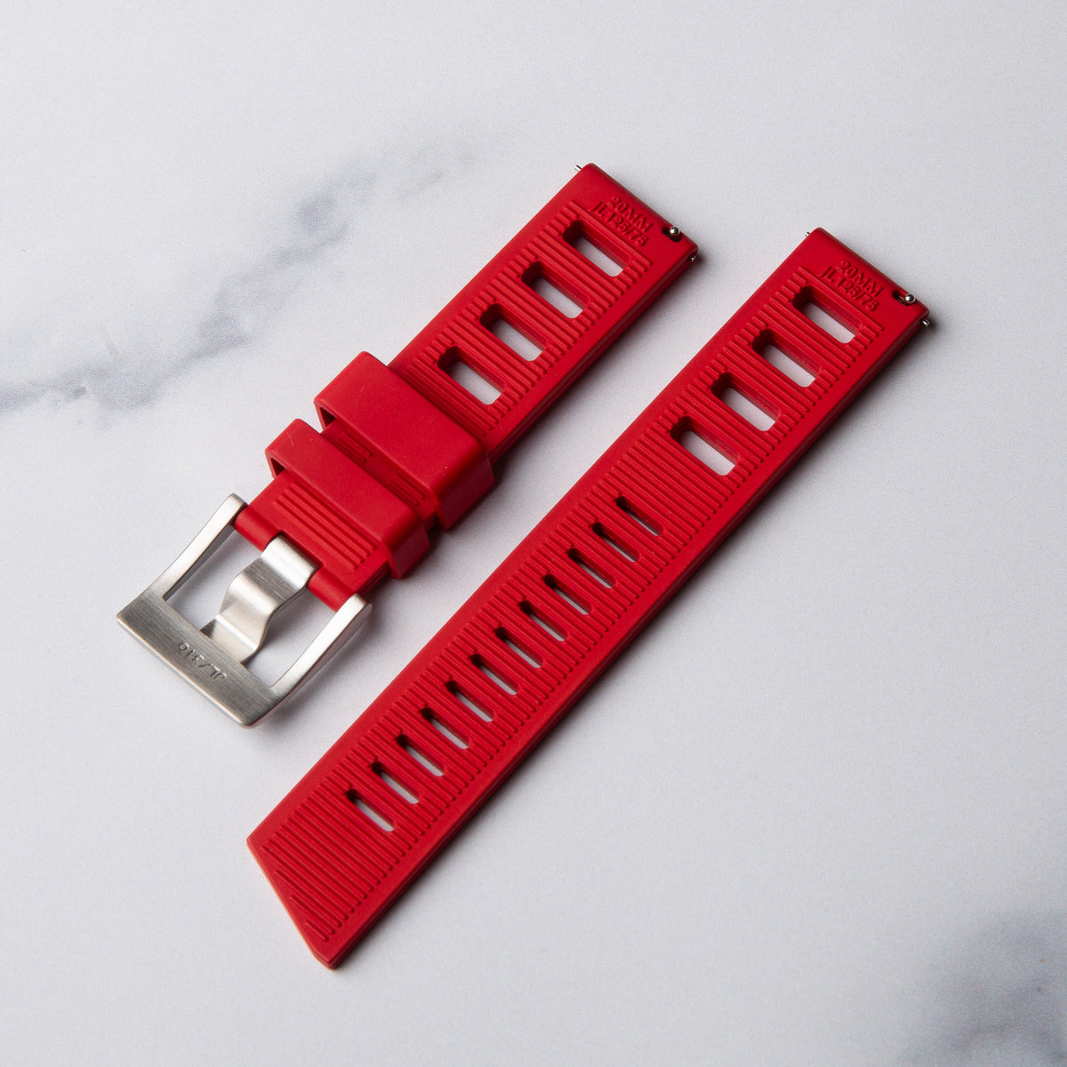 Red Kraken Rubber Dive Strap – North Straps