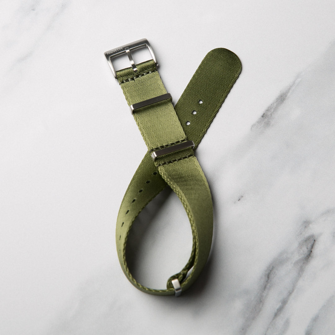 Green Premium Military Watch Strap – North Straps